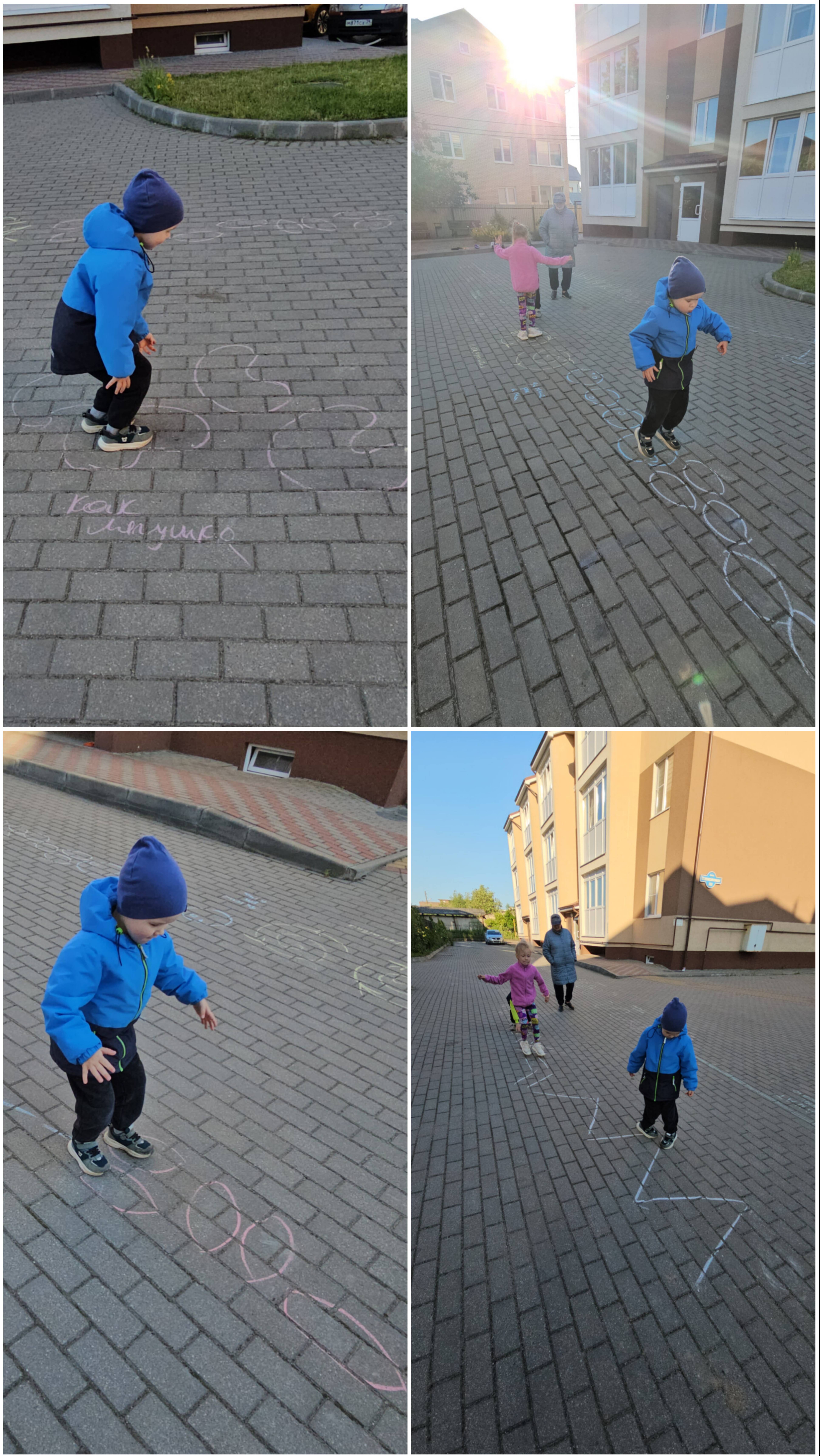 Летние игры на асфальте