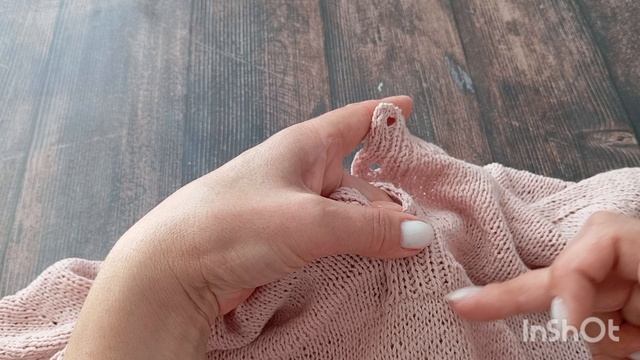 Вяжем поло,реглан погон