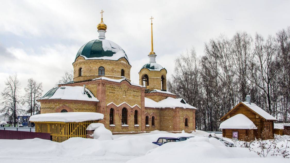 360  Панорамная зимняя Юрья. Райцентр