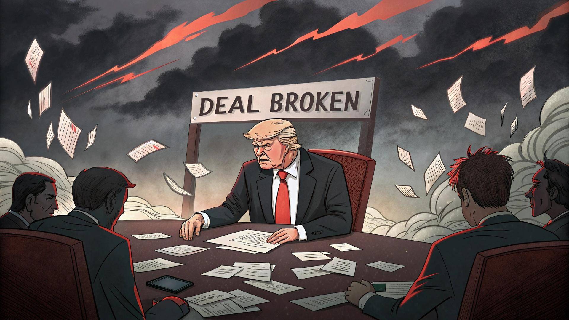 003🧨 Трамп — мастер разрушения? Как его переговоры превращаются в катастрофу