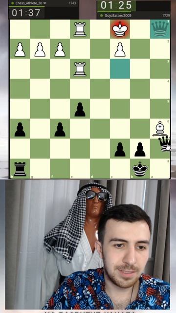 Годжи Саторо не справился с давлением #шахматы