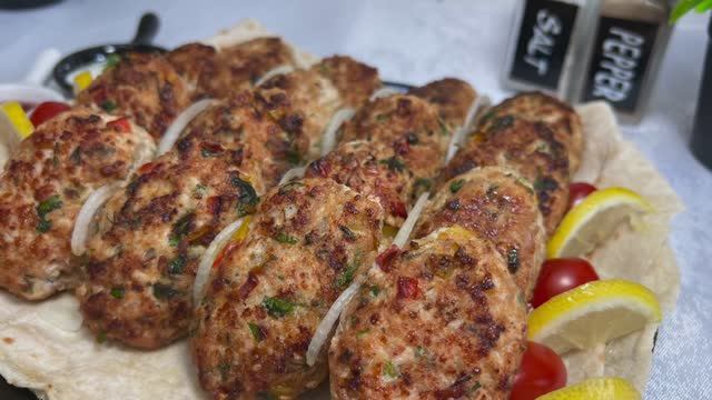 Люля-кебаб без мангала быстро и просто | люля-кебаб рецепт | рецепты просто