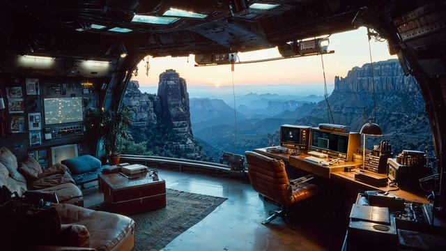 Echoes from Signal Ridge – Dark Sci-Fi Ambient Music [4K]