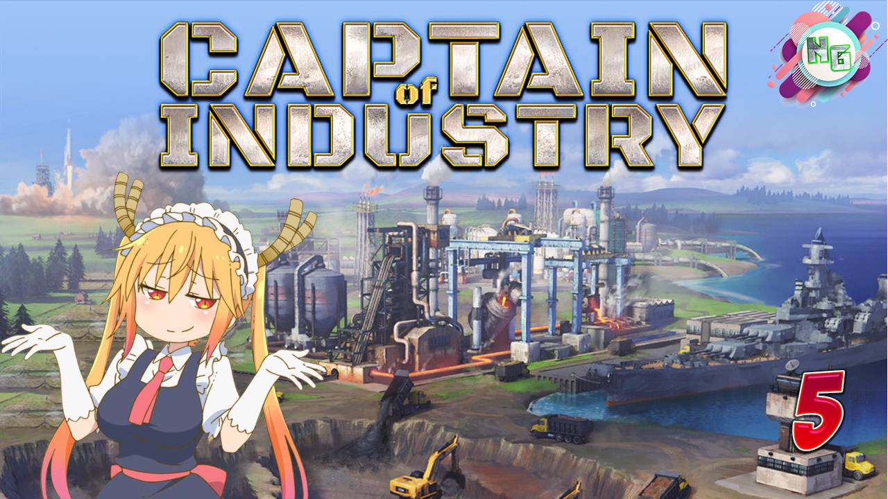 Captain of Industry: Оживляем Остров! Вода ➡️ Разведка!