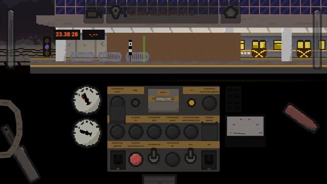 снова катаюсь в игре Kyiv metro masters🎮🚂🚦🚇