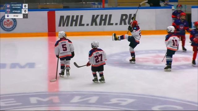 Первый гол в игре 5x5