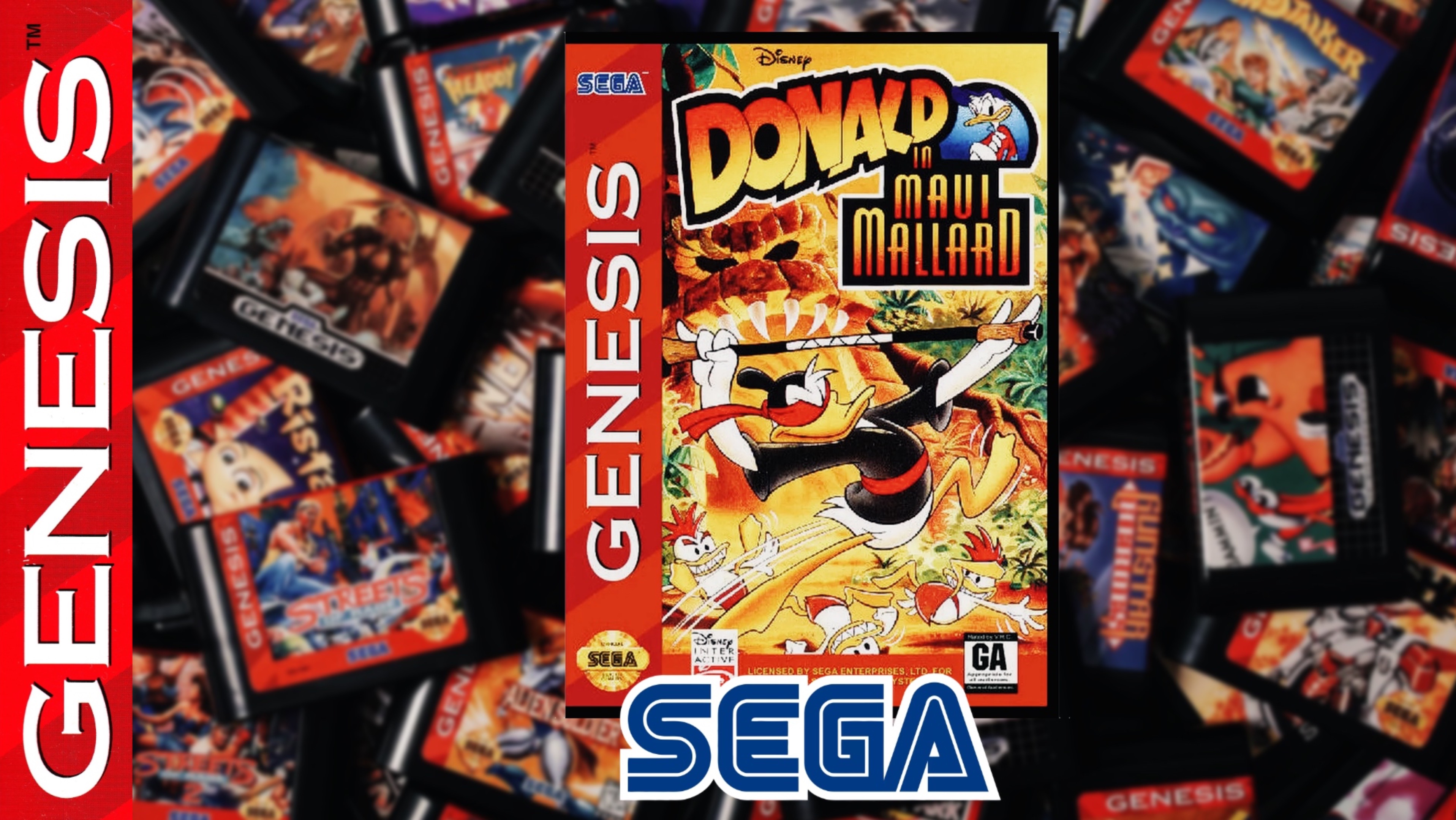 Donald in Maui Mallard — когда Дональд стал ниндзя! Обзор игры на Sega Genesis
