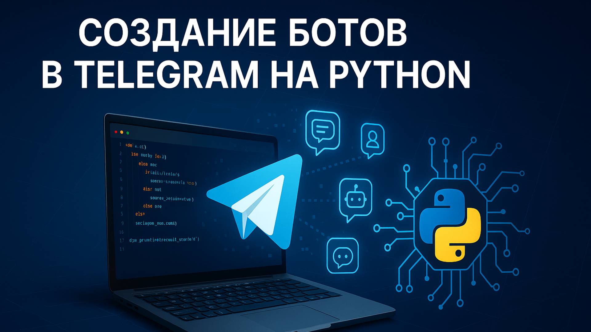 Создание Telegram-ботов на Python с нуля — обзор онлайн-курса от CODIM