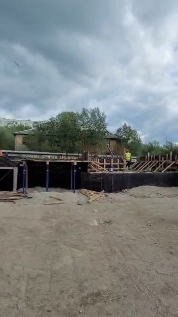 Ход строительства. ЖК "Русский Север" г. Мурманск (июнь 2025)
