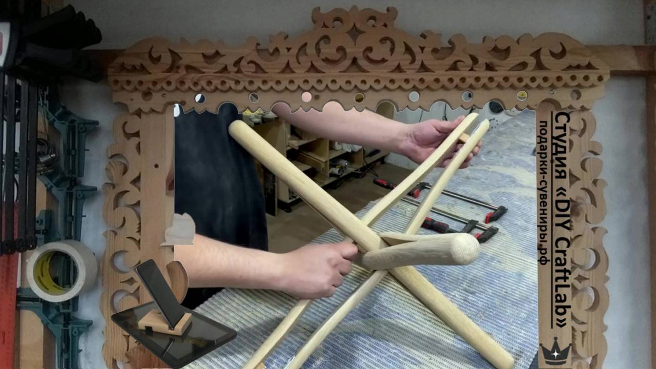 Изготовление мебели в столярной мастерской / Сувенир-подарок из дерева в Хабаровске