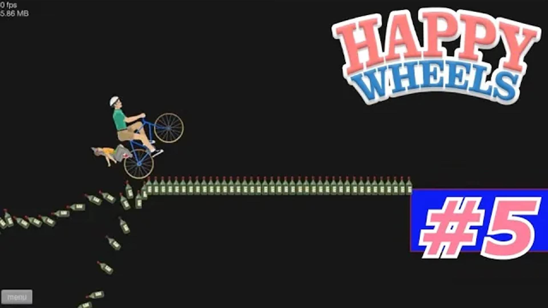 Happy Wheels #5 (Без Данчика и новые уровни)