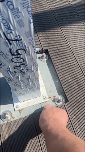 Закладные для тентовой перголы