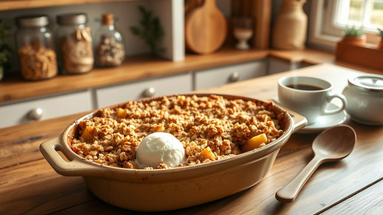 Хрустящая магия с ароматом корицы — Яблочный Крисп уже готов свести Вас с ума!