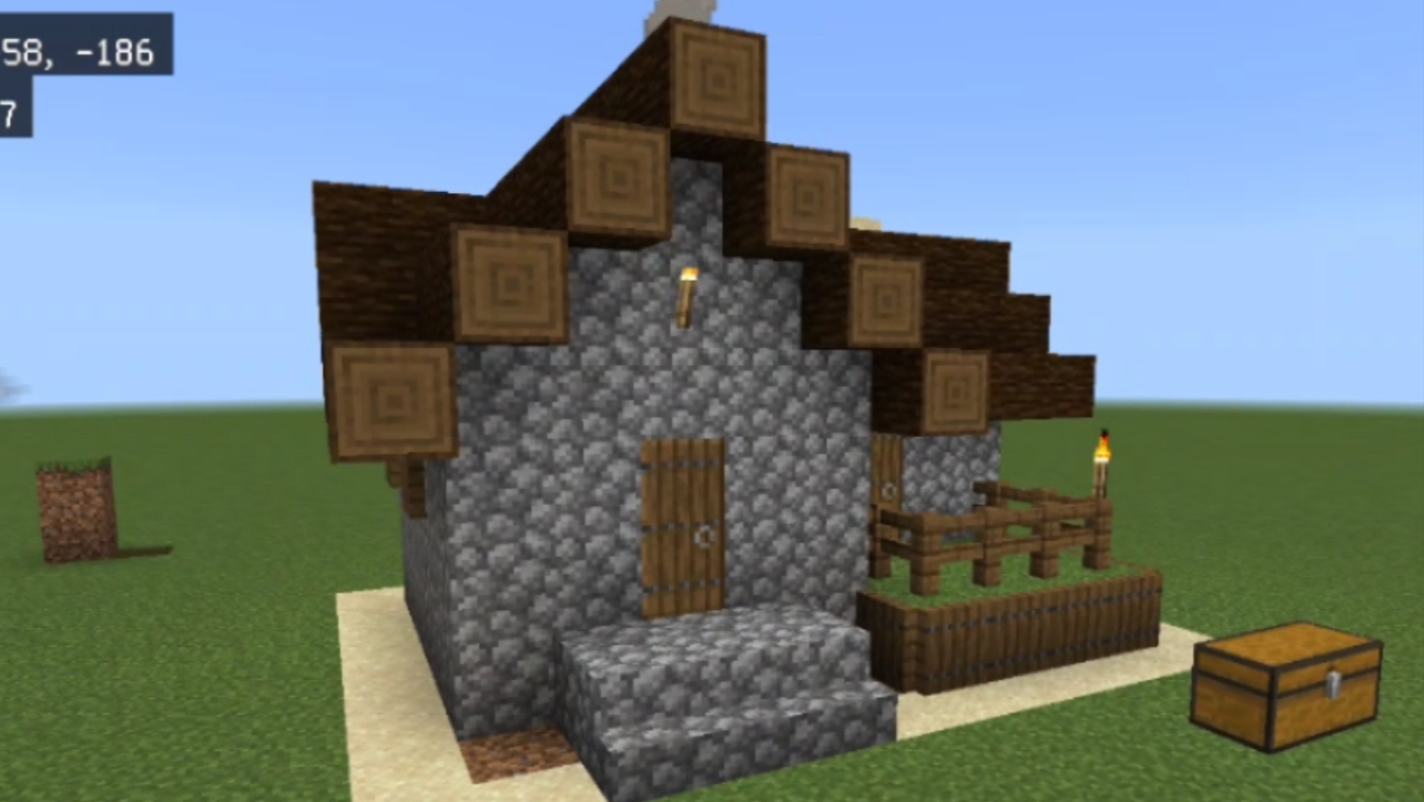 Как построить дом мясника из таёжной деревни.