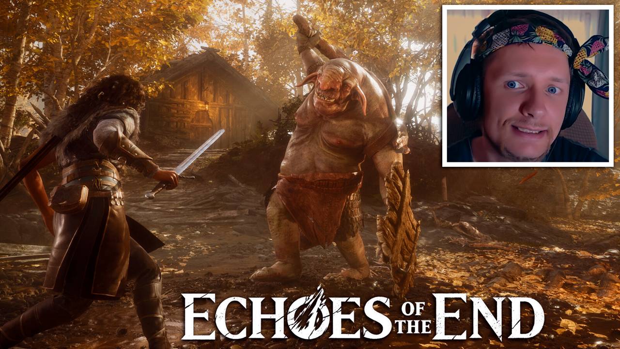 Echoes of the End Обзор на Трейлер и Геймплей новой RPG в духе God of War с героиней Hellblade 2