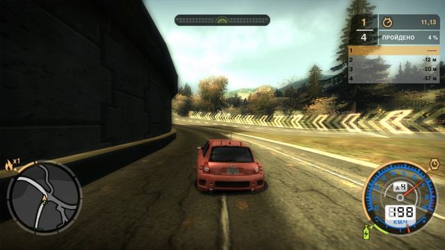 NFS MW Квалификационные заезды к #12