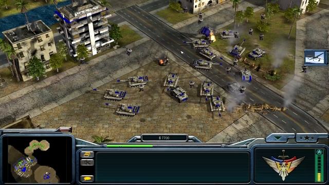 Command & Conquer ꞉ Generals - USA Mission 1 (Brutal)