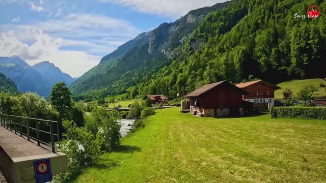 Самое живописное в мире путешествие на поезде по Швейцарии - долина Гриндельвальд