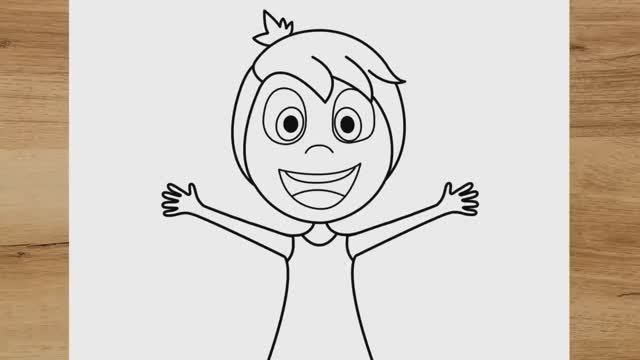 КАК нарисовать элемент РАДОСТЬ ИЗНУТРИ НАРУЖУ