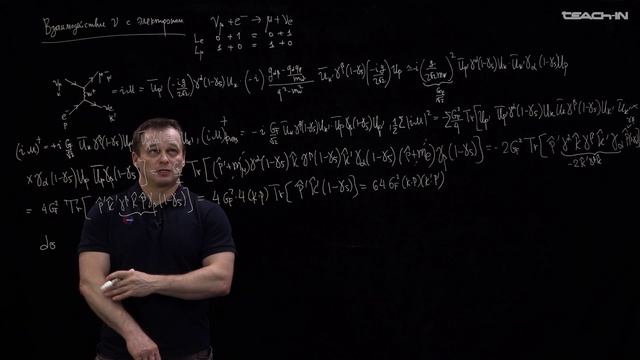 Наумов Д.В. - Стандартная модель - 19. Распады бозона Хиггса. Взаимодействие нейтрино с электроном