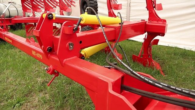 Обзор на Плуг лемешный оборотный ПЛО-7 ВАРЯГ® с механической регулировкой производства БДТ-АГРО