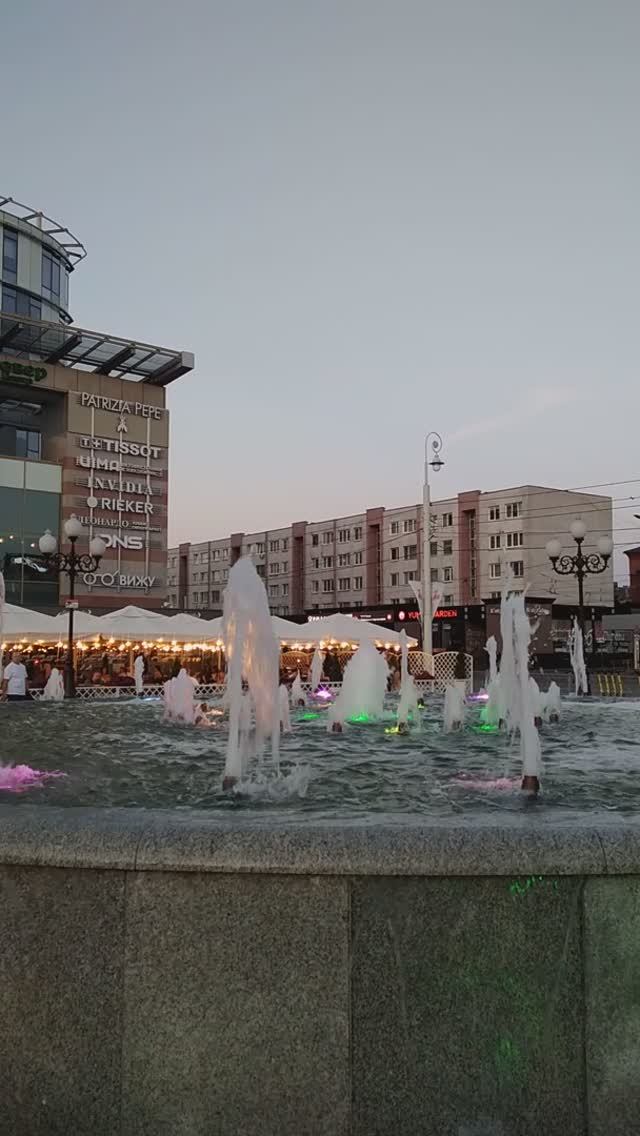 ПОЮЩИЕ ФОНТАНЫ КАЛИНИНГРАДА