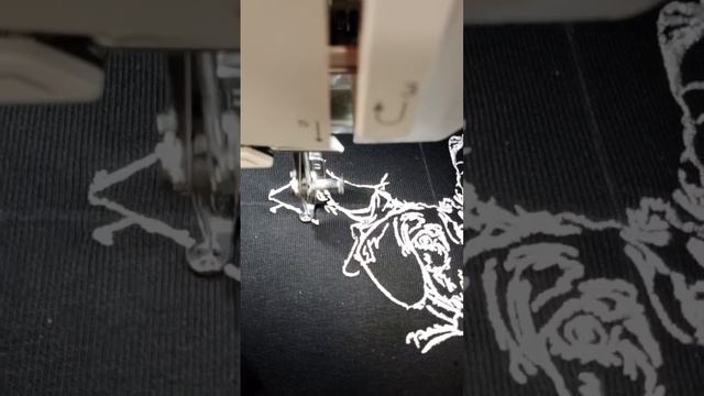 Машинная вышивка на одежде | Хофко | Дом Хлопковой Совушки