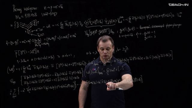 Наумов Д.В. - Стандартная модель - 17. Распад нейтрона