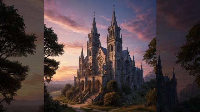 Konstantin Boyandin - Aurora (triptych) 3 - Cathedral