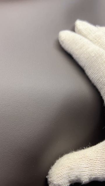 Экокожа Наппа на микрофибре S6043 коричнево-серая Премиум