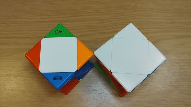 Коллекция головоломок. Часть 89. QiYi MoFangGe Twisty Skewb