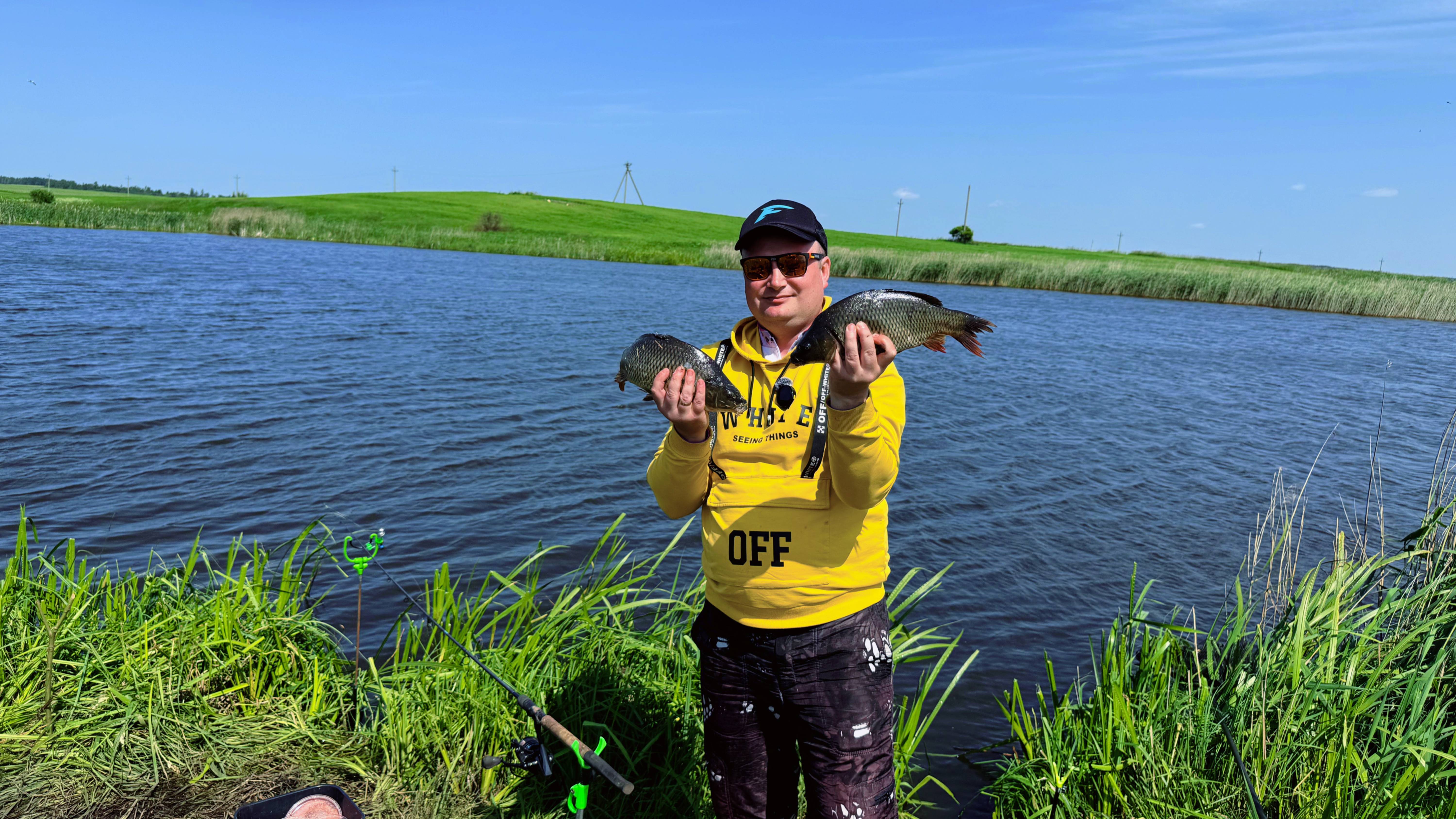 С БАТЕЙ НА РЫБАЛКУ. КАК В ДАЛЕКОМ ДЕТСТВЕ.