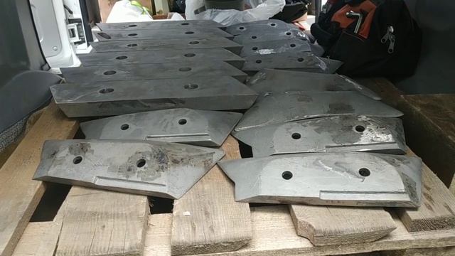 Лопатки для планетарного БСУ