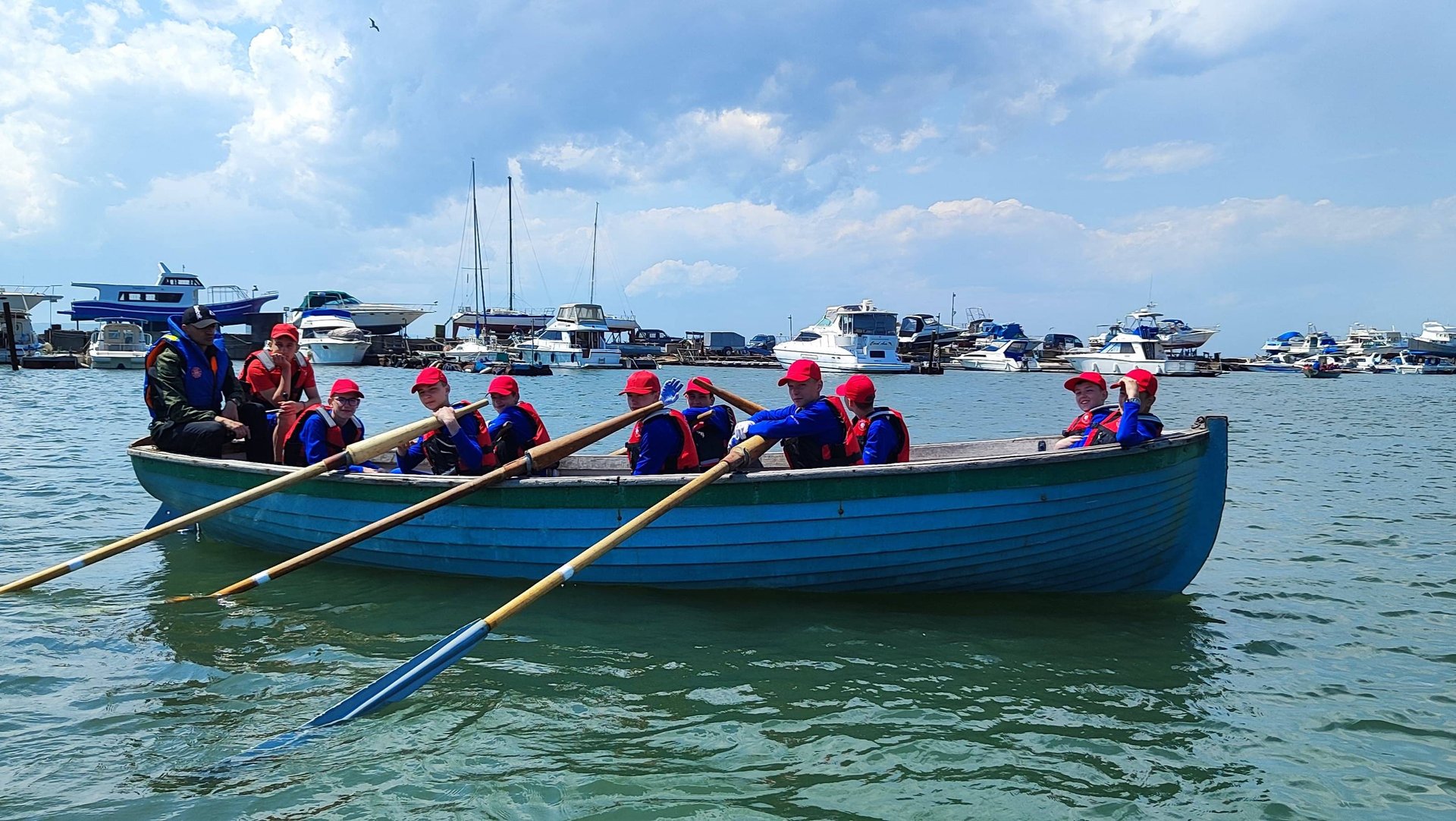 Шлюпочная практика нахимовцев 2025 год