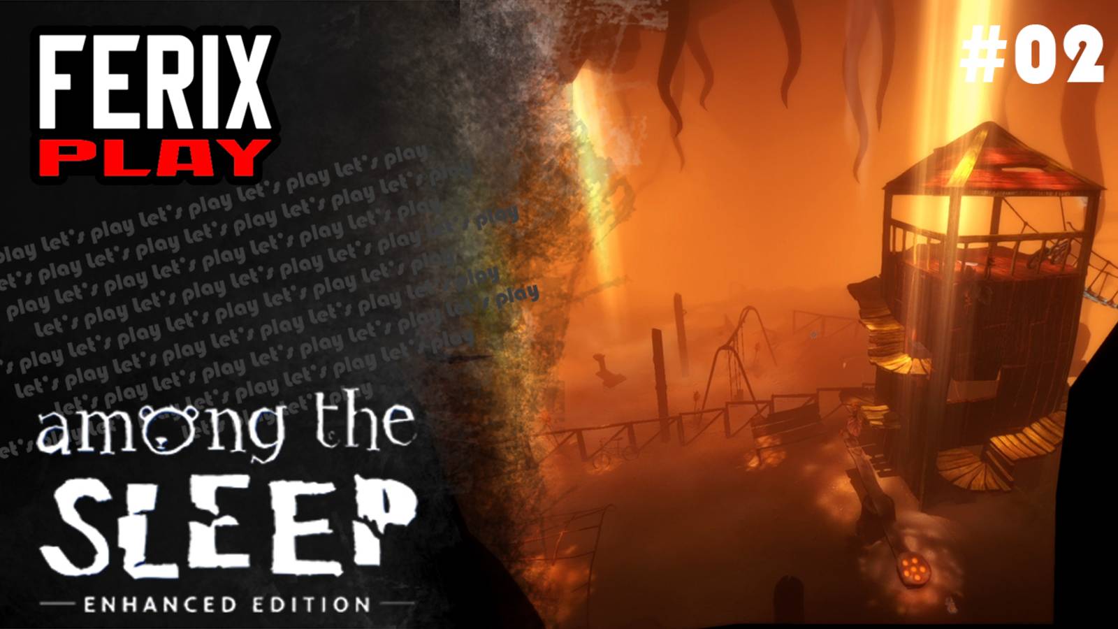 Бродим по детской площадке // Among the sleep # 02