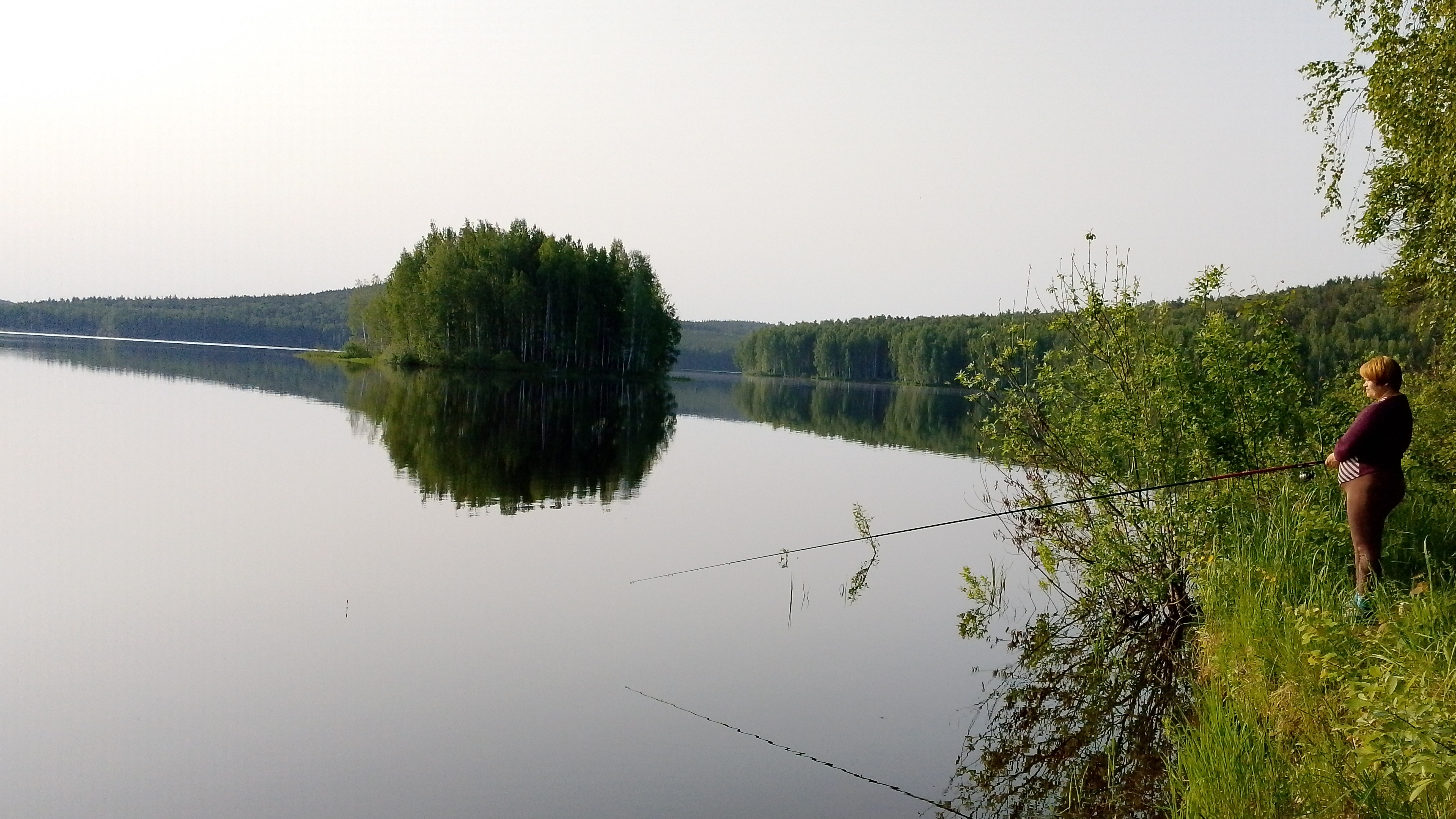 отдых на озере,рыбалка, душевно 🙂
