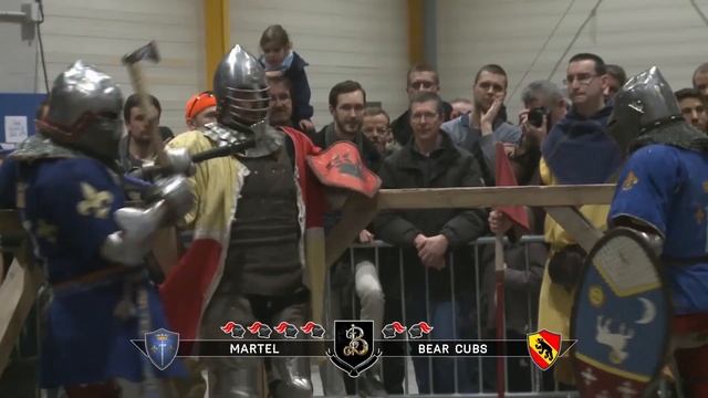 Buhurt Next: Fight for 3rd place. Martel (France) vs Bear Cubs (Russia)