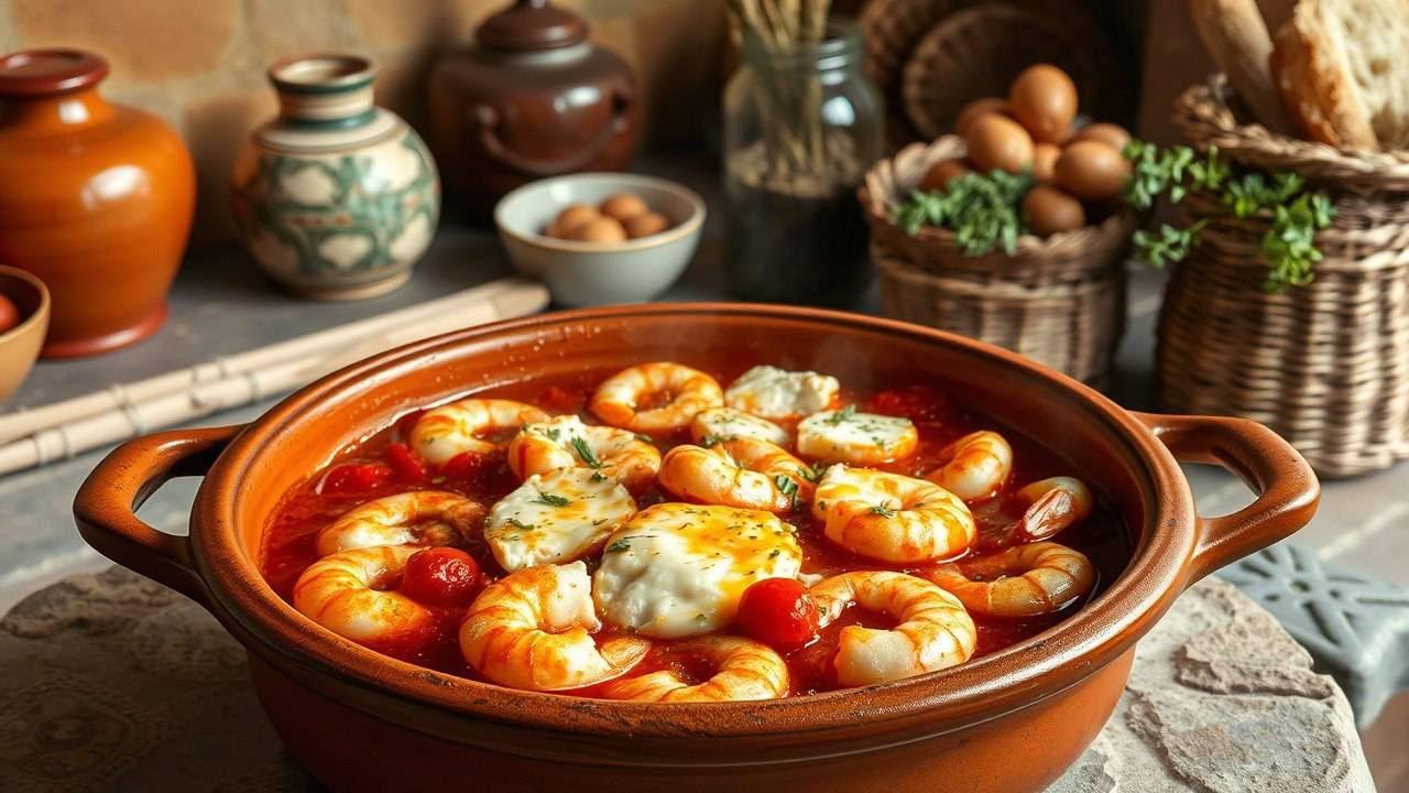 Греческая магия на сковороде: Креветки Саганаки, которые заставят Вас забыть обо всем!