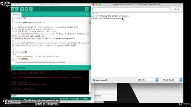 41. Simple security with a fingerprint scanner