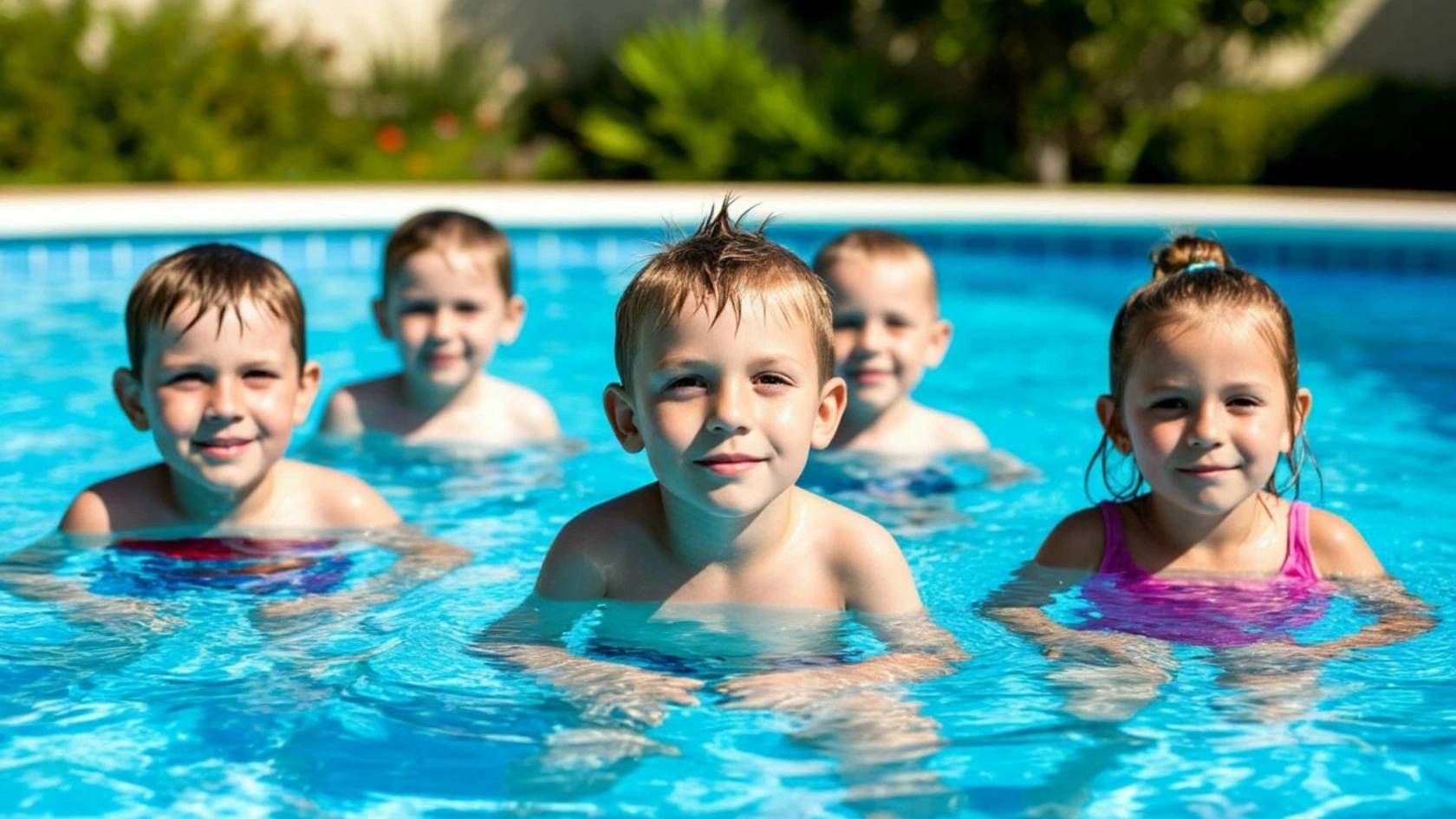 Впервые в бассейне