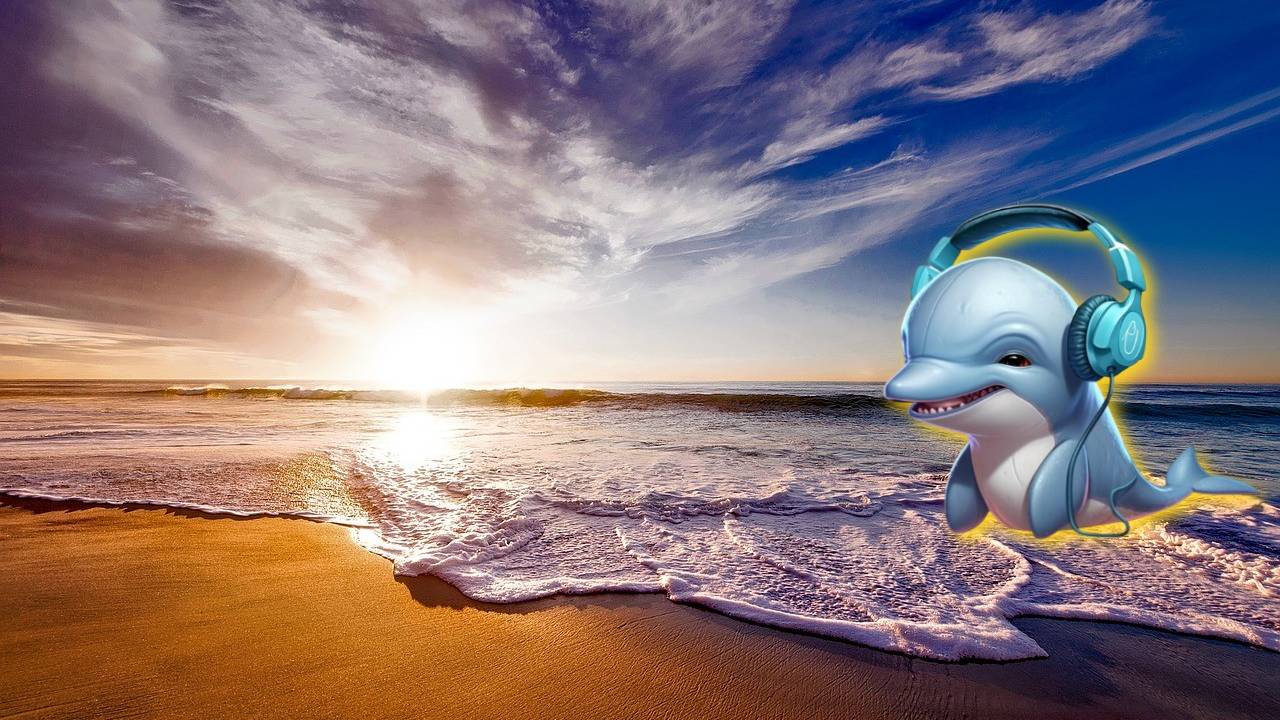 Красивая музыка и спокойные морские волны. Мелодии для работы и учёбы. Фоновая музыка Чиллаут