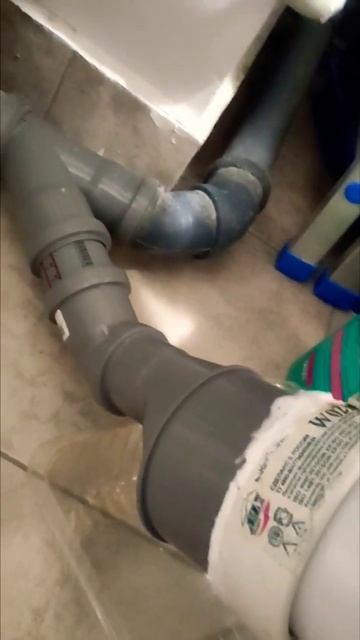 Подключение унитаза к 50 канализационной трубе.