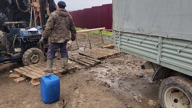 Скважина на воду и септик в Коломне
