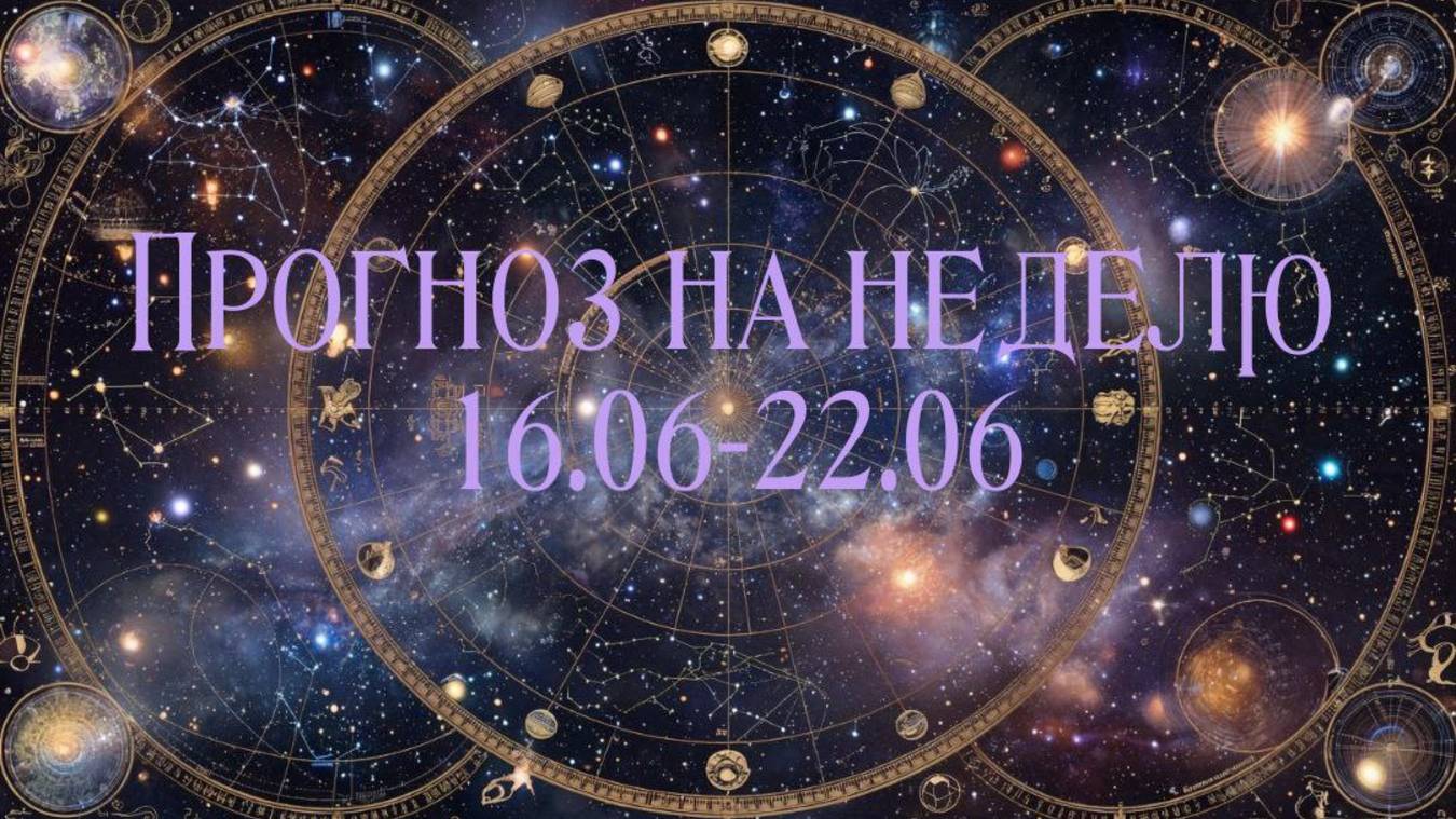 Прогноз 16.06.25- 22.06.25