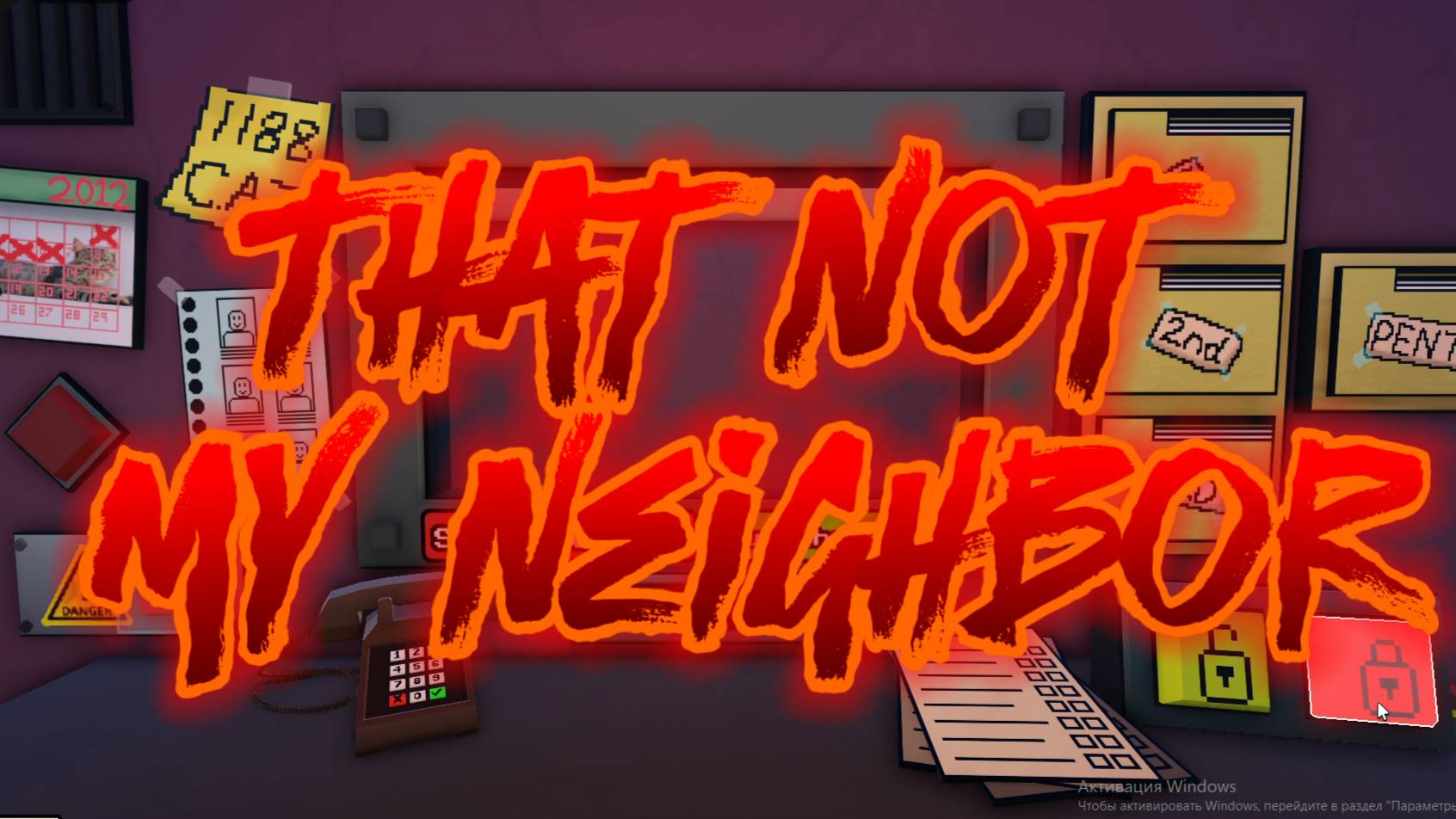 Игра That Not My Neighbor ► Roblox