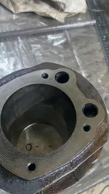 Шлифовка головки блока мотоцикл Урал и проскости цилиндра.