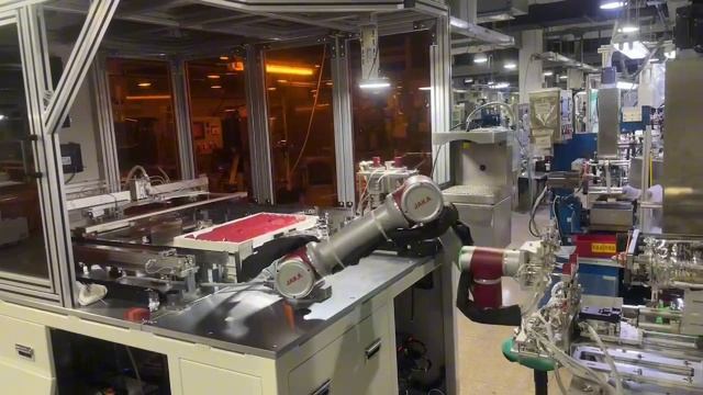 Обработка коботом Jaka, 5