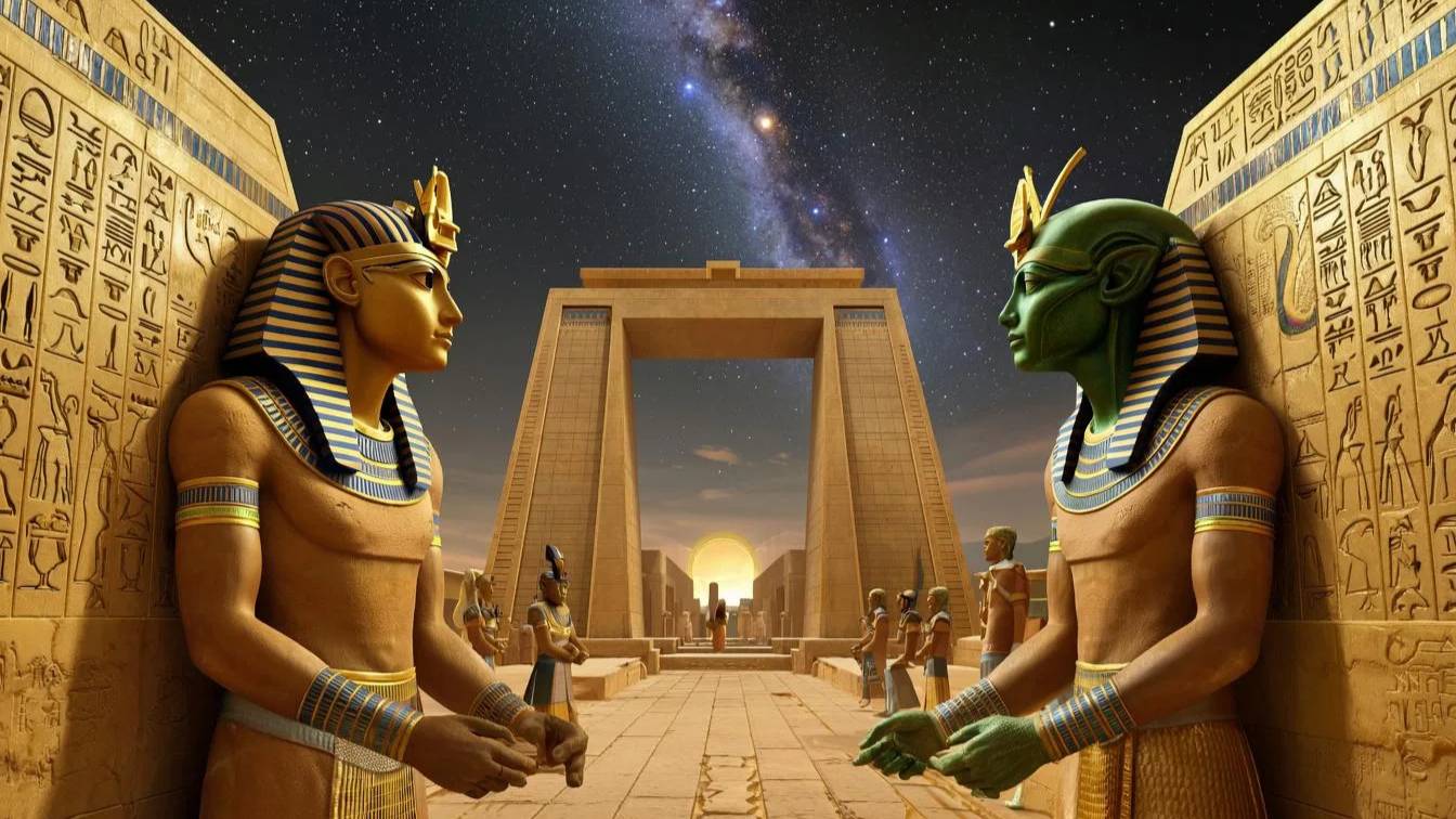 Во время раскопок они обнаружили древнеегипетские технологии, оставленные развитой цивилизацией