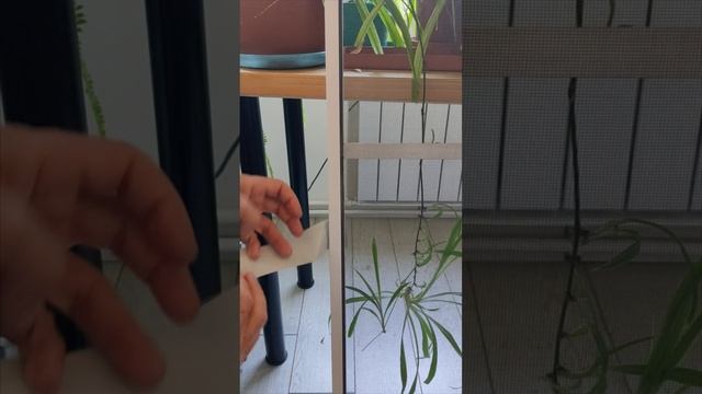 Быстрая ручка для установки сетки от насекомых на окно