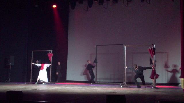 Танец "Однажды в Париже ожили картины"